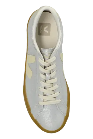 VEJA Esplar Logo Suede Sneakers - Silver