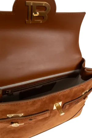 Balmain B-buzz 23 Handbag - Brown