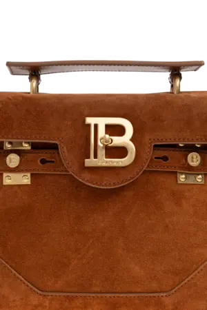 Balmain B-buzz 23 Handbag - Brown