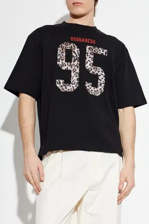 Dsquared2 T-shirt With Logo - Black