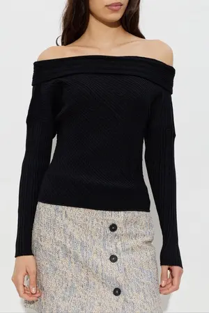 IRO PARIS Eboni Fitted Sweater - Black