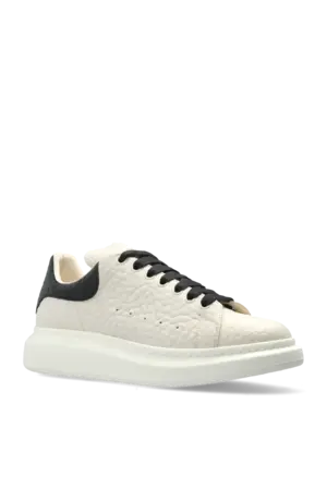 Alexander McQueen Leather Low-top Sneakers - White