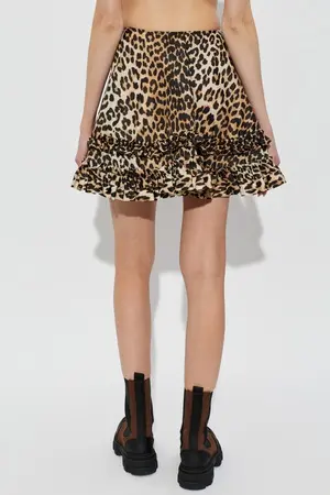 GANNI Ruffled Mini Skirt