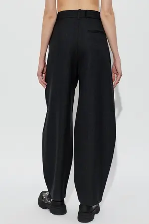 GANNI Wide-leg High Rise Trousers