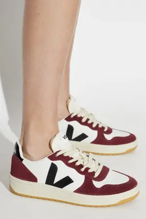 VEJA V-10 Prime Leather Sneakers - Multicolour