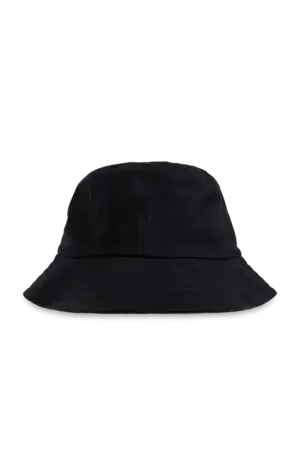 AMI Paris Logo Bucket Hat - Black