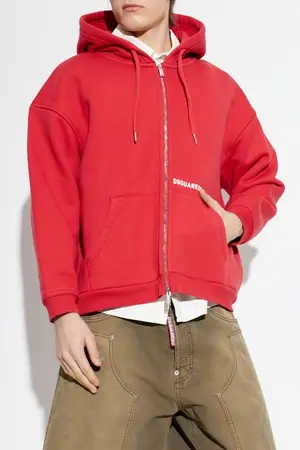 Dsquared2 Logo Sweatshirt - Red