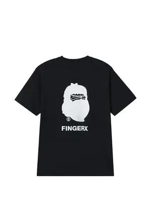 FINGERCROXX Graphic T-shirt - Black