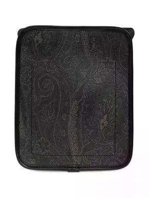 Etro Paisley-print Shoulder Bag - Black