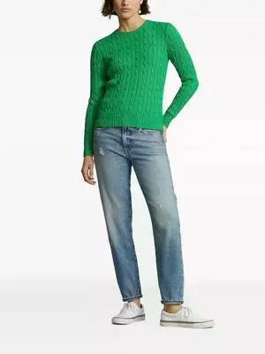 Polo Ralph Lauren Cable-knit Cotton Sweater - Green