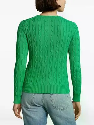 Polo Ralph Lauren Cable-knit Cotton Sweater - Green
