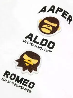 AAPE BY *A BATHING APE Graphic T-shirt - White