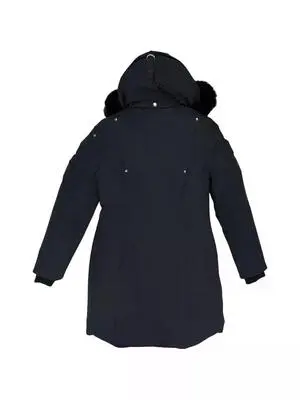 Moose Knuckles Hooded Parka Coat - Blue