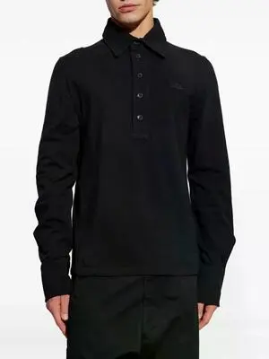 VIVIENNE WESTWOOD Buttoned Polo Shirt - Black
