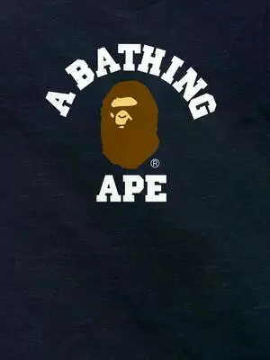 A BATHING APE Logo T-shirt - Blue
