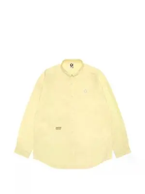 AAPE BY *A BATHING APE Embroidery Shirt - Yellow