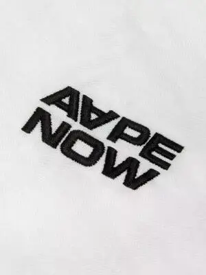 AAPE BY *A BATHING APE Logo Embroidered Shirt