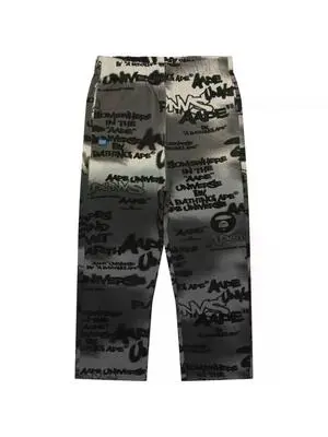 AAPE BY *A BATHING APE Graphic Track Pants