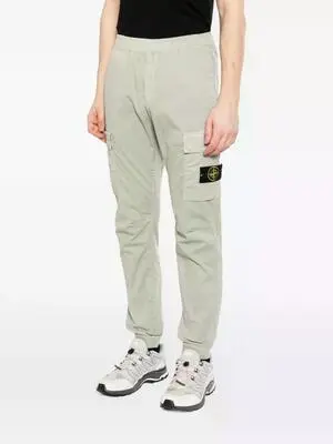 Stone Island Logo-patch Trousers