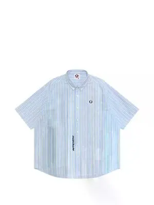 AAPE BY *A BATHING APE Striped Logo Shirt