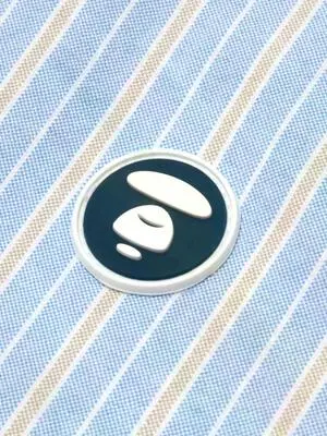AAPE BY *A BATHING APE Striped Logo Shirt