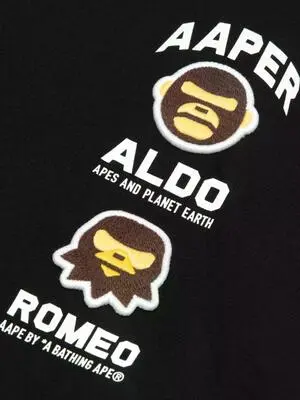 AAPE BY *A BATHING APE® Appliqué T-shirt