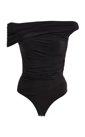 AGOLDE Sherilyn Off-The-Shoulder Jersey Bodysuit
