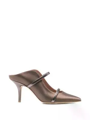 MALONE SOULIERS Double-strap Stiletto Pumps - Brown
