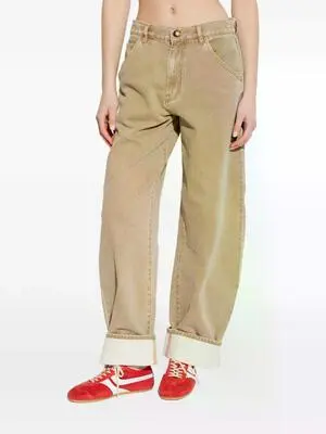 DARKPARK Cuffed Hem Regular Fit Jeans
