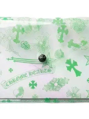 Chrome Hearts Logo-print Transparent Pouch