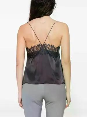 IRO PARIS Lace Strap Top
