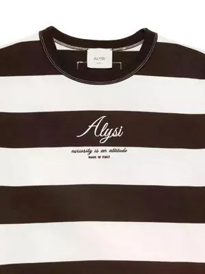 ALYSI Striped T-shirt