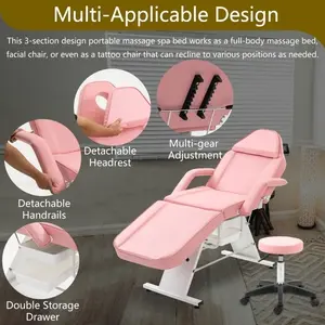 STREAMDALE FURNITURE Multifunctional Adjustable Massage Table