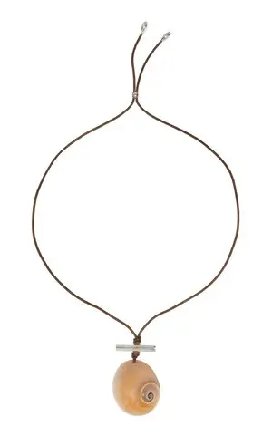BEN-AMUN Sculptural Pendant Necklace Black