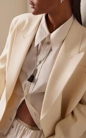 LEMAIRE Personal Brush Pendant Necklace