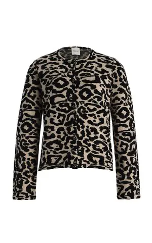 Posse Lexi Leopard Knit Cardigan