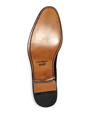 FERRAGAMO Angiolo Leather Oxfords