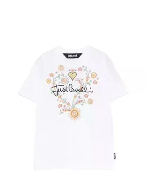 Just Cavalli Floral-print T-shirt