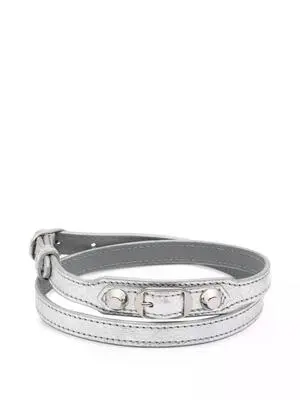 Balenciaga City Triple Bracelet - Silver