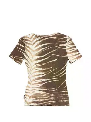 Just Cavalli Printed Short-sleeve Top