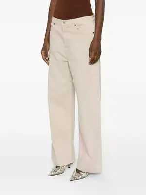 P.a.r.o.s.h Cuoricini Wide-leg Jeans