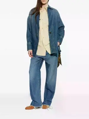 DARKPARK Scarf Detail Belt-loop Jeans