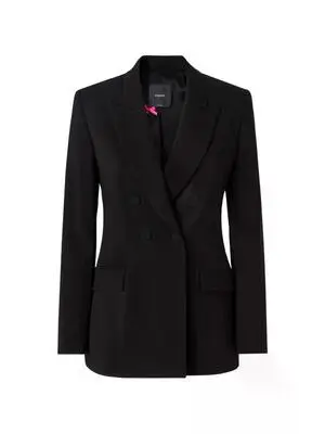 Pinko Long-sleeved Double-breasted Jacket - Black