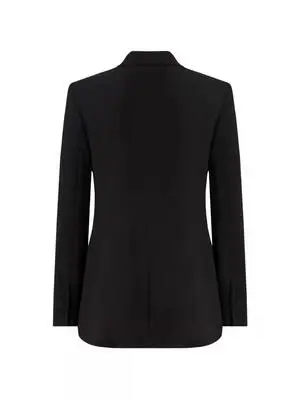 Pinko Long-sleeved Double-breasted Jacket - Black