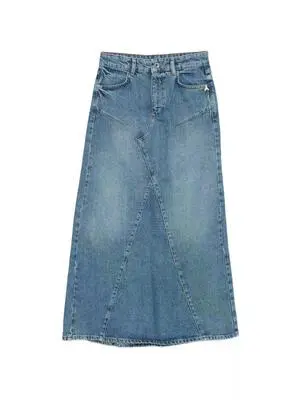 Patrizia Pepe Denim Maxi Skirt
