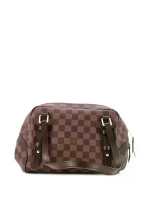 LOUIS VUITTON Rivington Satchel Damier Pm