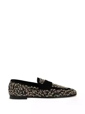 Dolce & Gabbana Round Toe Slides Slipper