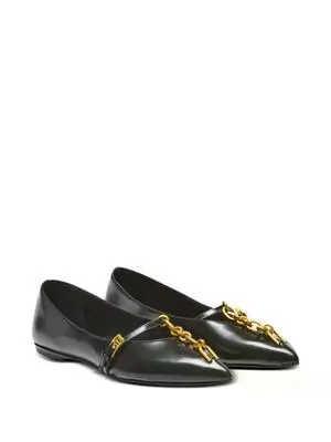 Balmain Sync Ballerinas - Black