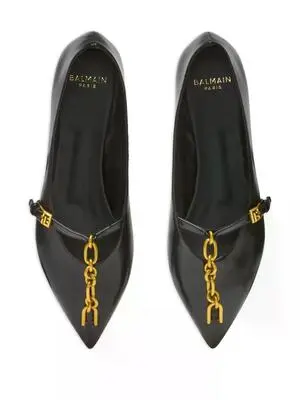 Balmain Sync Ballerinas - Black