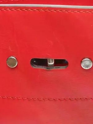 LOUIS VUITTON 2015 Taurillon City Steamer Mm Handbag - Red